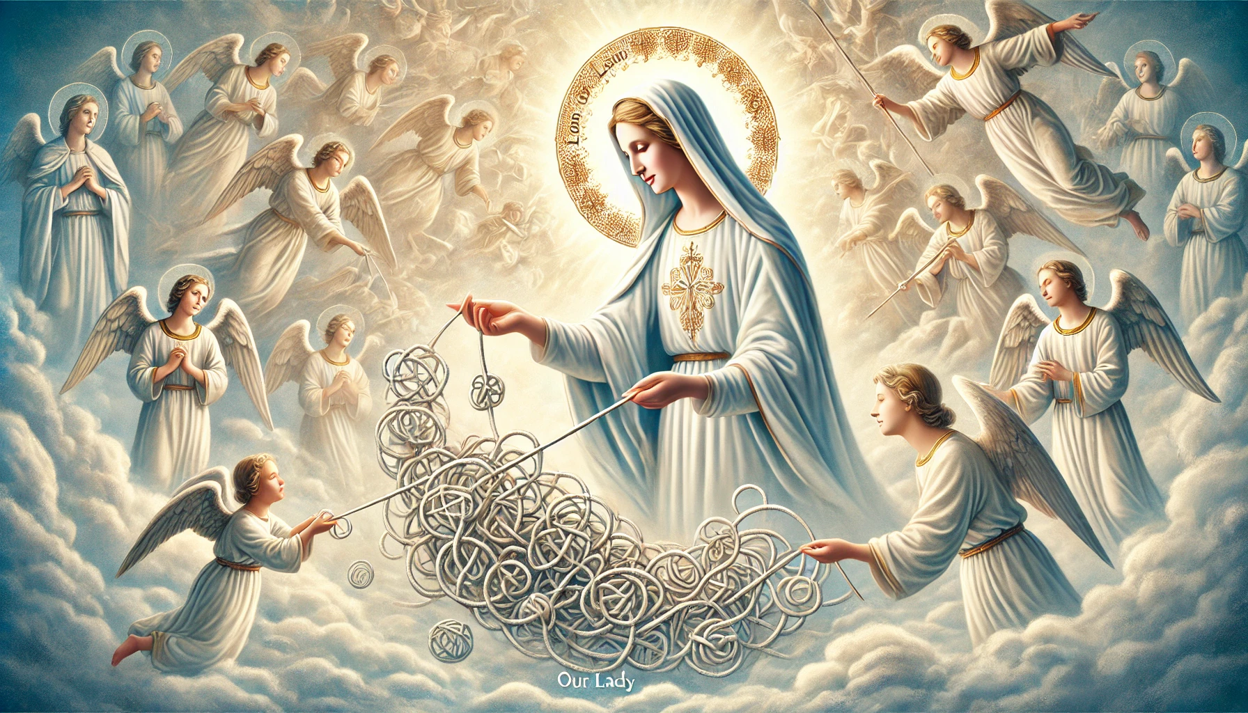 Oración a la Virgen Desatadora de Nudos