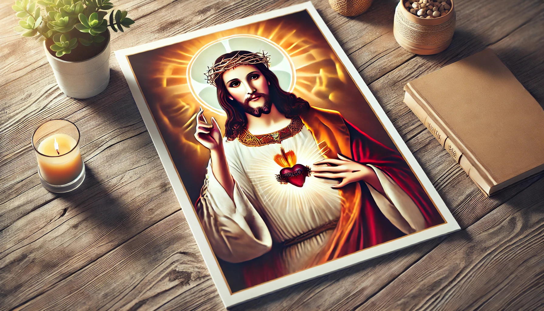 Lámina Sagrado Corazón de Jesús: Significado y Devoción